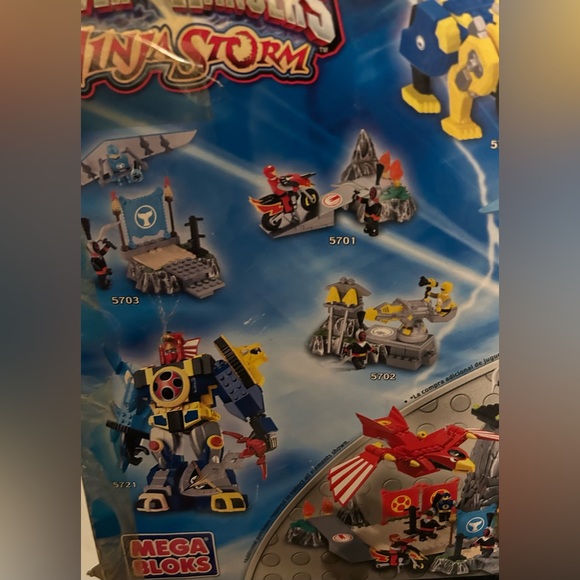 Mega Bloks | Toys | Power Rangers Ninja Storm Mega Blocks Ninja Academy ...